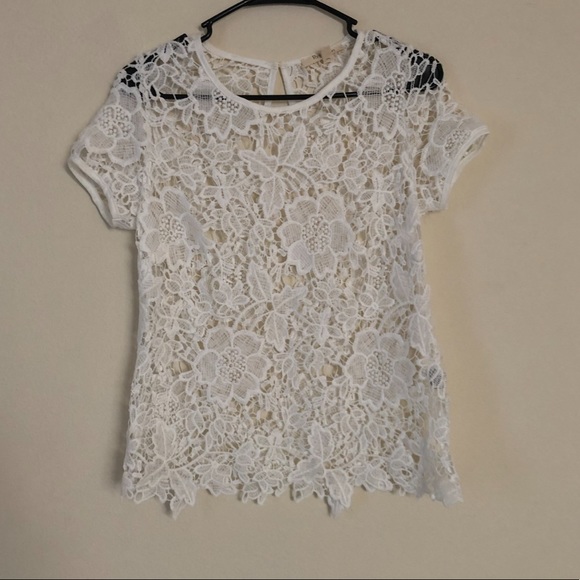 Rebellion | Tops | See Through White Top | Poshmark